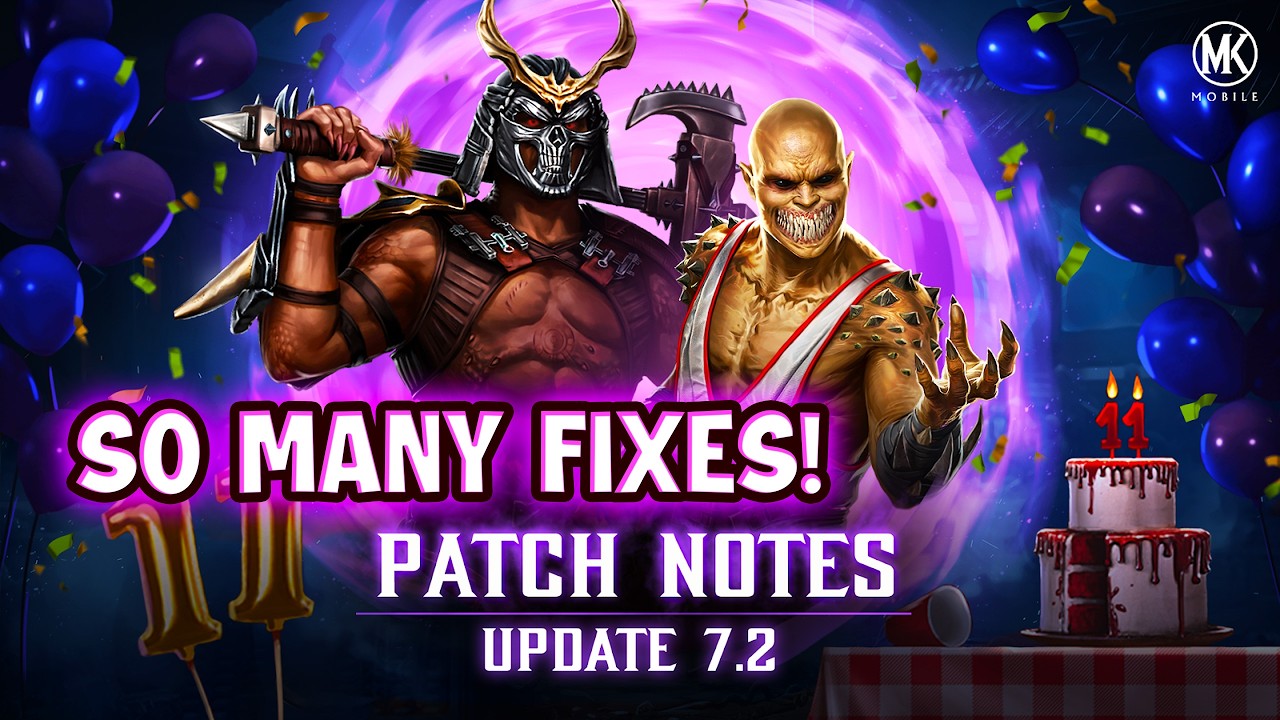 MK Mobile Update 7.2 Patch Notes. They Are Fixing EVERYTHING!