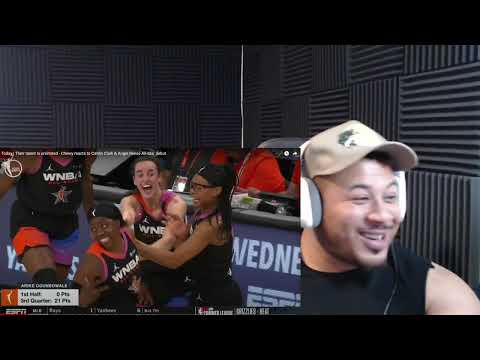 Caitlin Clark WNBA All Star Game Highlights Reaction