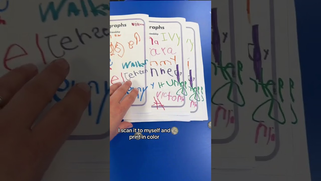 Discover a clever teacher hack in this video that simplifies creating memory books in preschool! Ins