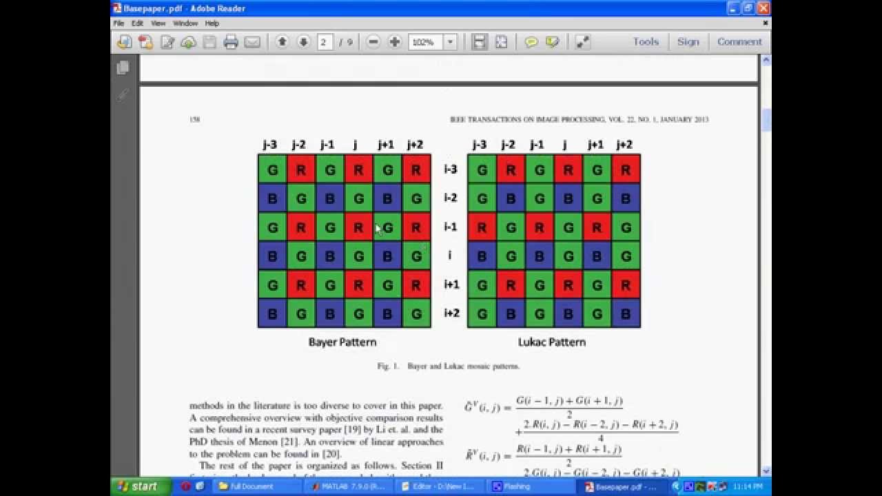Mtech Matlab Projects