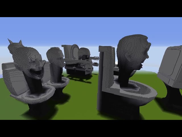 SKIBIDI TOILET FAMILY Minecraft Map