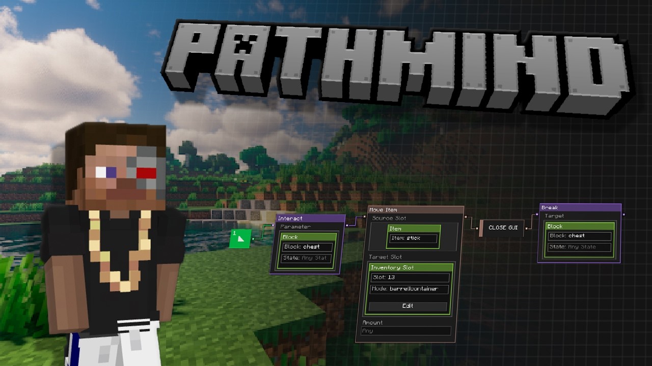 Node Based Automation in Minecraft!?