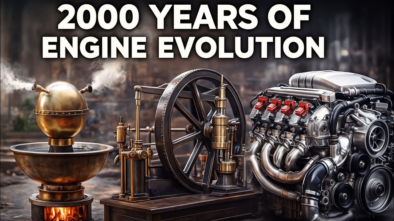How engine evolved through 2000 years!!