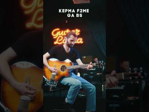 Kepma F2 Solid Top Acoustic Guitar with gig bag | Reverb