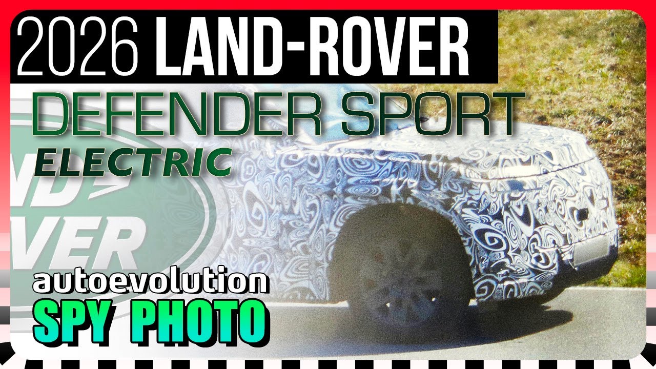Land Rover's "Baby" Defender EV Makes Spy Photo Debut - autoevolution