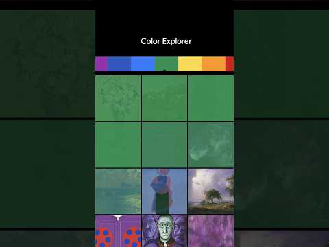 🎨 Discover art with the Color Explorer on Google Arts & Culture