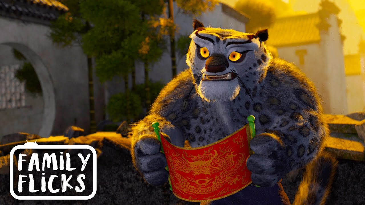 The Real Power Of The Dragon Scroll | Kung Fu Panda (2008) | Family Flicks