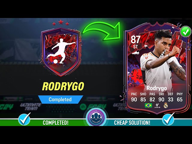 EA FC 24 Rodrygo Trailblazers SBC: Tasks, rewards, and more