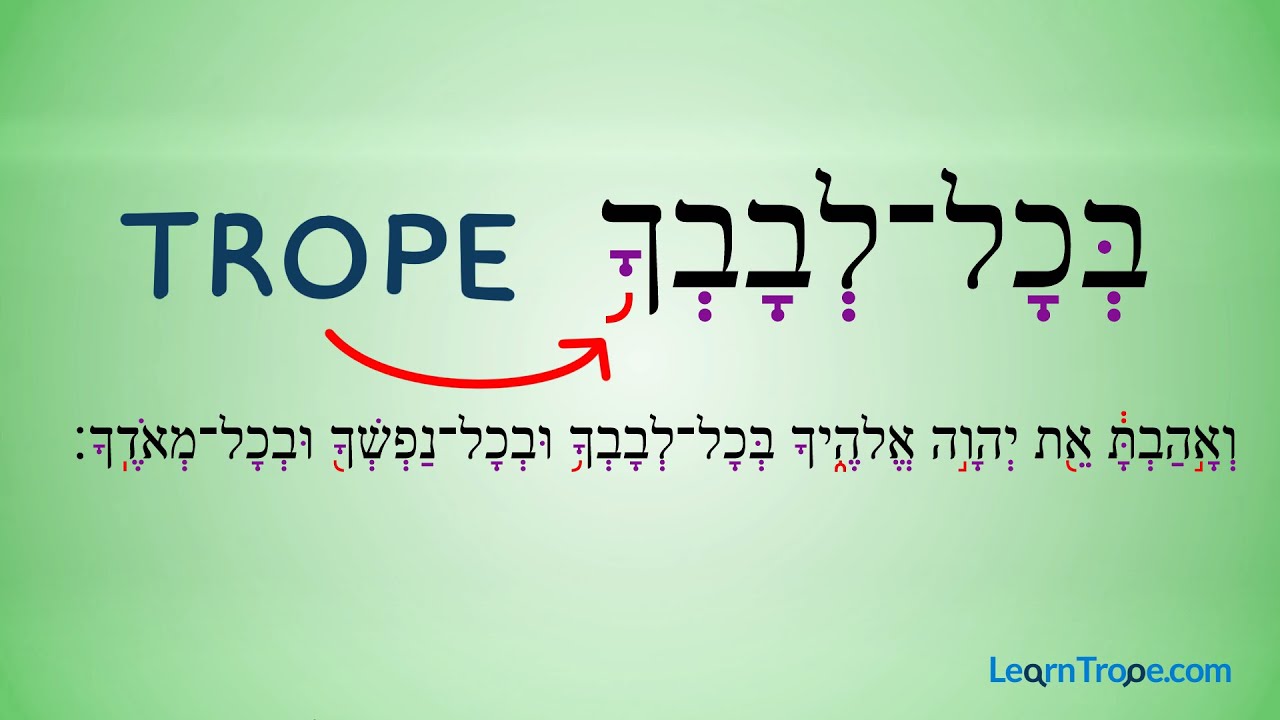 LearnTrope.com - An introduction to Torah Trope and Cantillation