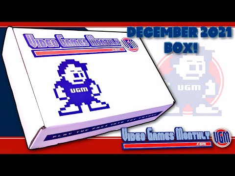 What's Inside The Video Games Monthly Subscription Box For December 2021? @TheReviewSpot