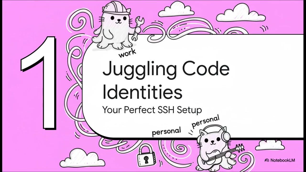 How to Use Company & Personal GitHub Accounts on One Machine (SSH Config)
