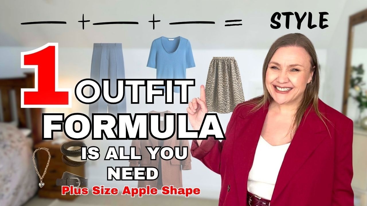 THE PERFECT OUTFIT FORMULA EXPLAINED | Plus Size Apple Shape