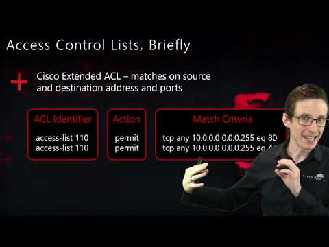 Security+ Webinar: Crafting ACLs for a More Secure Network