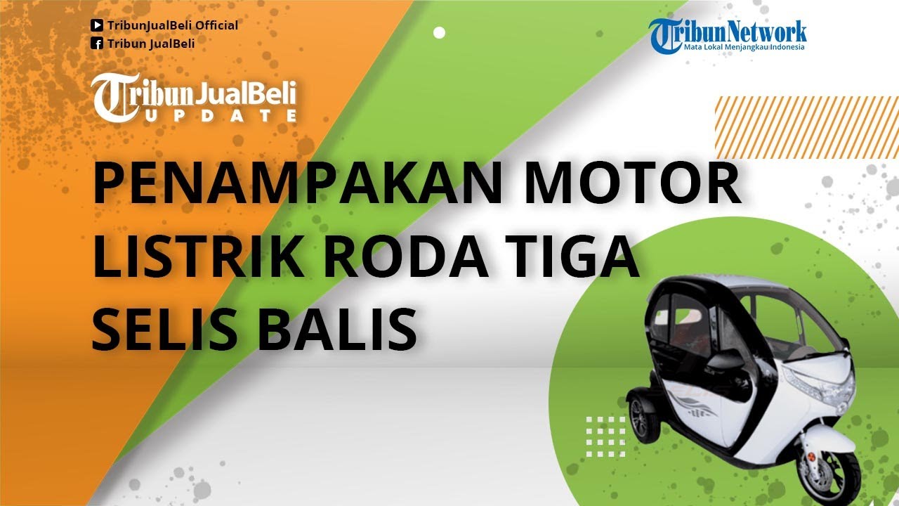 Intip Penampakan Motor Listrik Roda Tiga Selis Balis, Punya Tampang ...