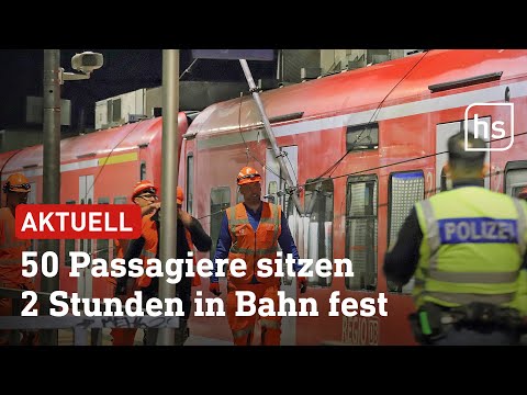 Riedstadt: Oberleitung an Bahnhof gerissen | hessenschau