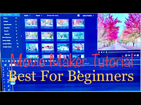 🇦🇺 MOVIE MAKER TUTORIAL BEST FOR BEGINNERS -WINDOWS SOFTWARE 2020