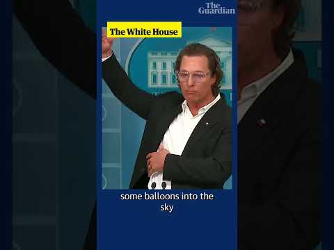 Matthew McConaughey delivers emotional speech on gun reform at White House after Uvalde shooting