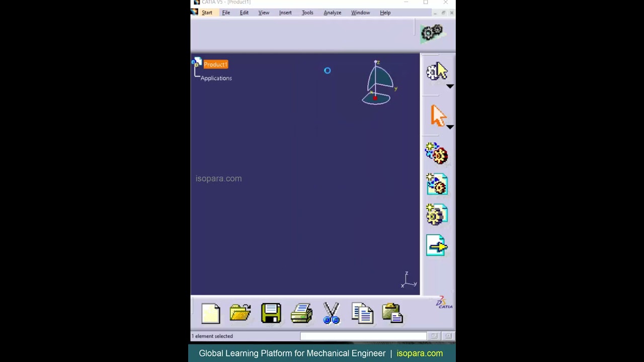 Catia V5 Tools Icon #automobile #catiasurfacemodelling #catia