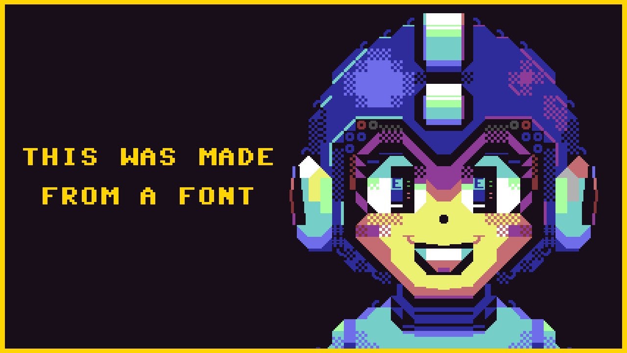 What is ‘TEXT MODE’ art? | Introduction and Timelapse