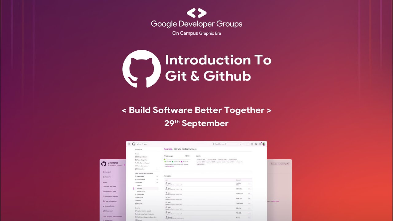 Introduction to Git & Github | GDG on Campus GEU 2024-25