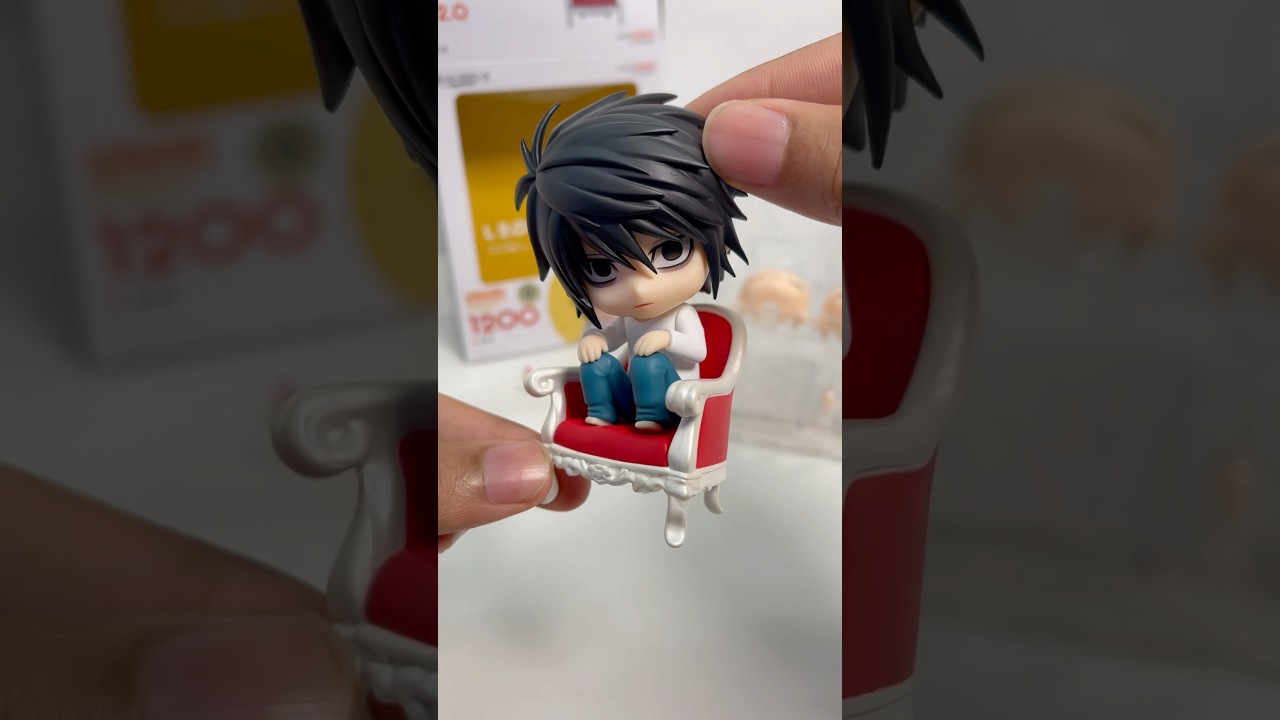 L Nendoroid Unboxing!📦#lightyagami #deathnote #animeedit #nendoroid #anime #goodsmile #fyp #manga