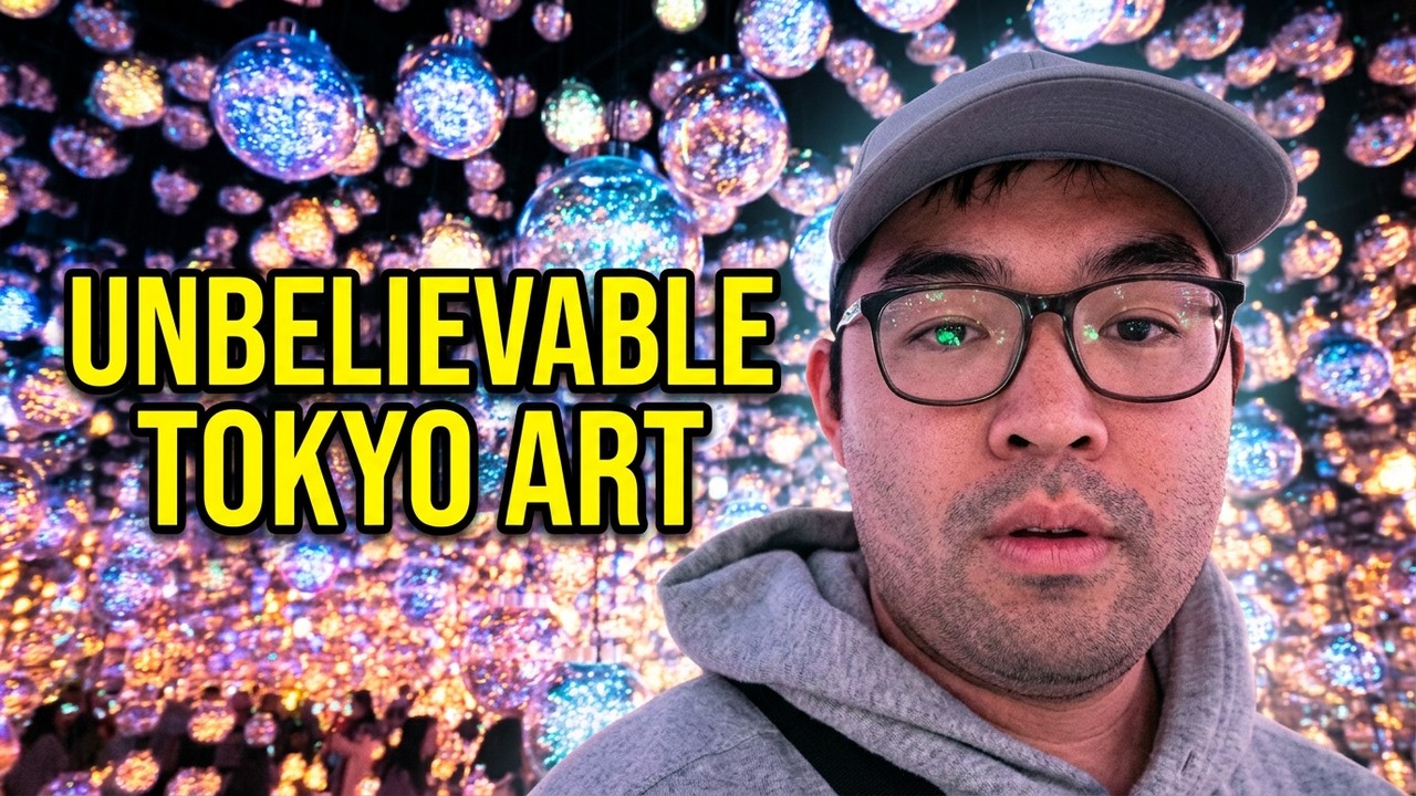 [4K] Visiting Teamlabs Tokyo | The Immersive Art Experience That Blew My Mind