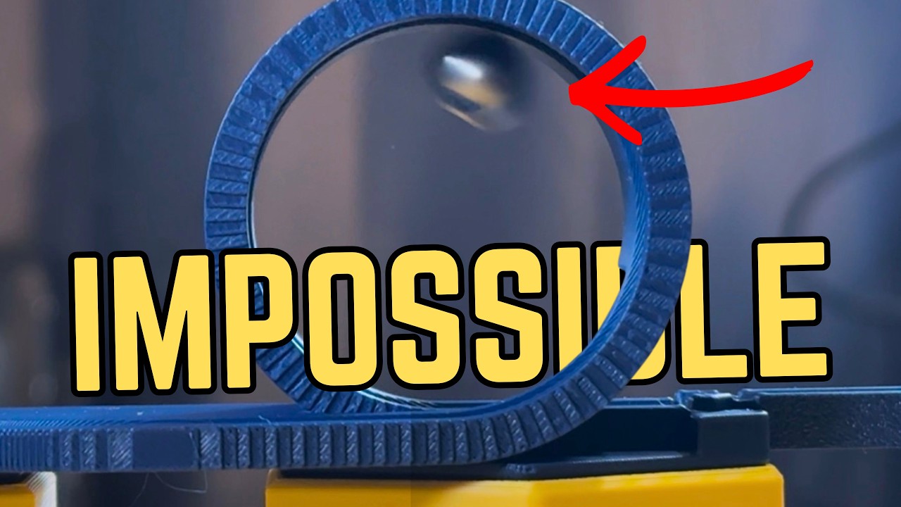 I 3D Printed a Loop that DEFIES Physics