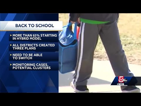 Back to school begins for districts across Massachusetts