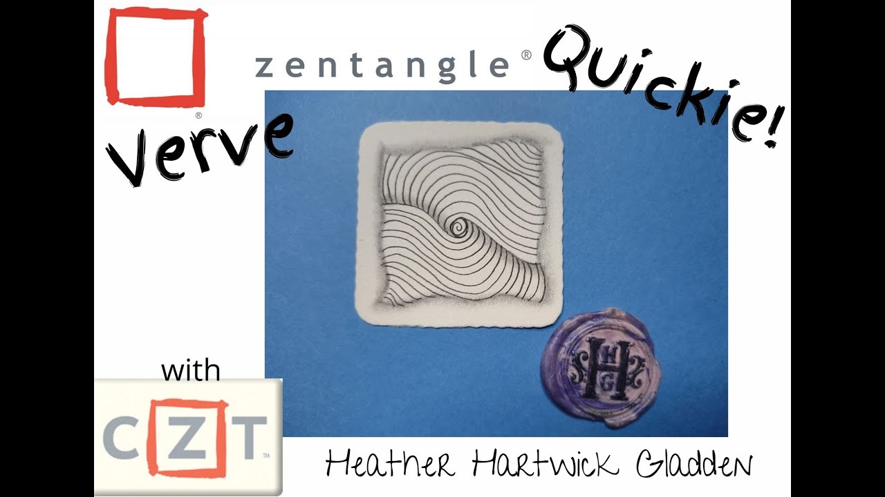 Zentangle® Quickie: Verve