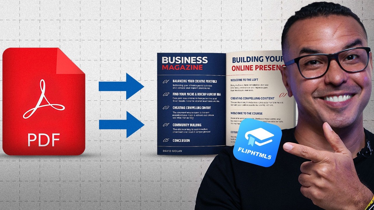 How to create a free flipbook ebook: Convert PDF to flipbook