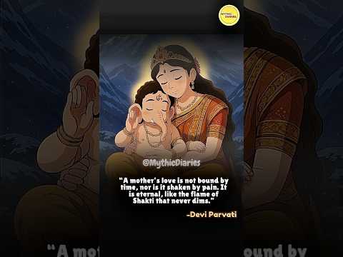 "A Mother's Love Like Maa Parvati's💫 | Eternal Power of Shakti 🔥” #shorts