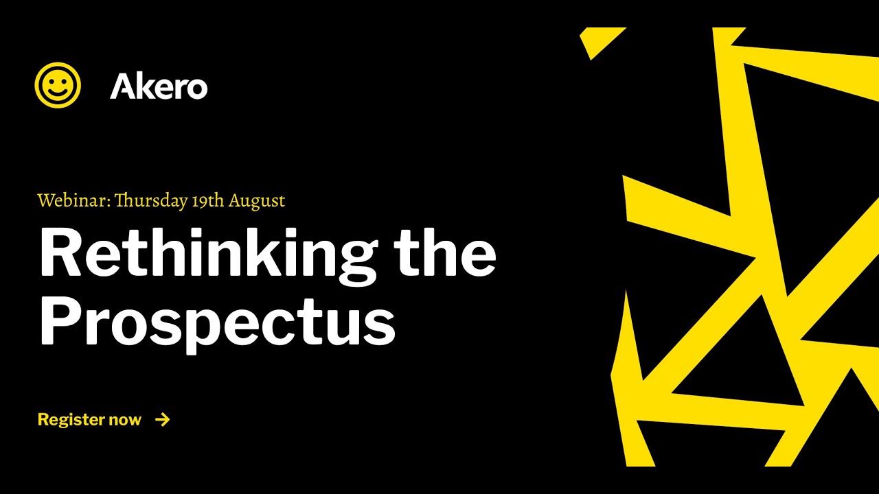Rethinking the Prospectus