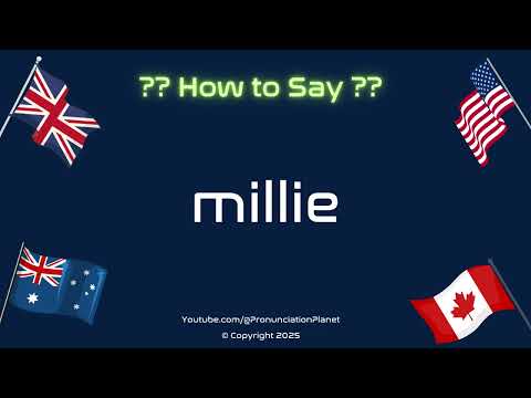 π π€ How to Pronounce millie? (CORRECTLY) | Pronunciation Planet