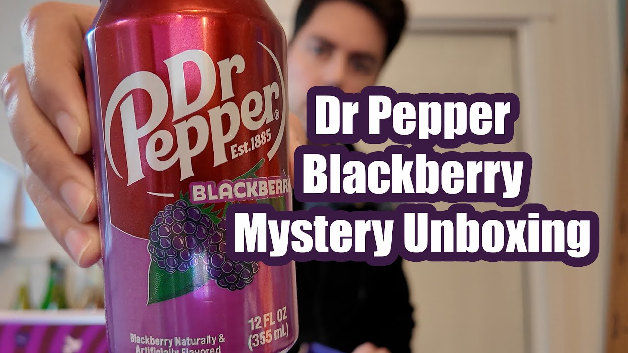 Dr Pepper Blackberry Unboxing