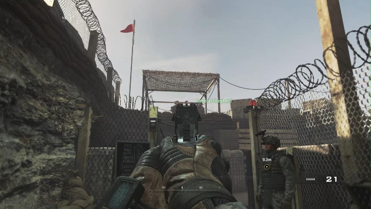 Modern Warfare 2 Remastered - What Happens If You Shoot General Shepherd