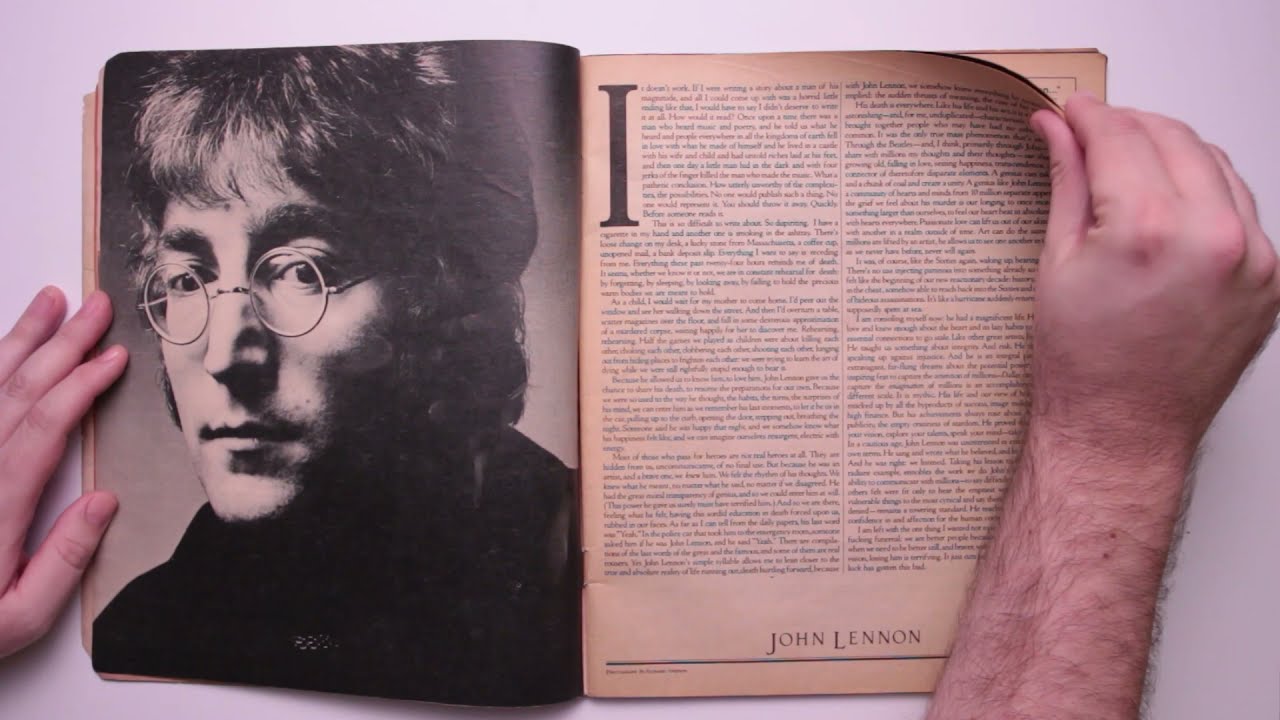 John Lennon Annie Leibovitz Rolling Stone