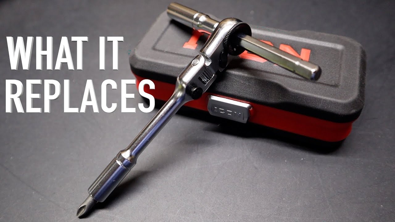 ICON Flex Head Ratchet & bit set - What tools can it replace?