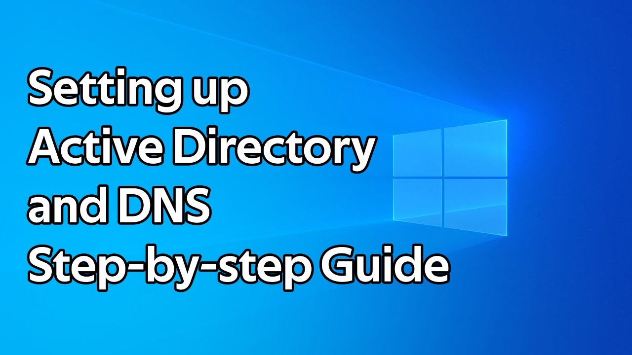 How to create an Active Directory domain step by step guide (Windows Server 2022)