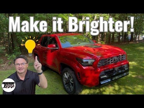 Easy Way to Brighten 2025 Toyota 4Runner!