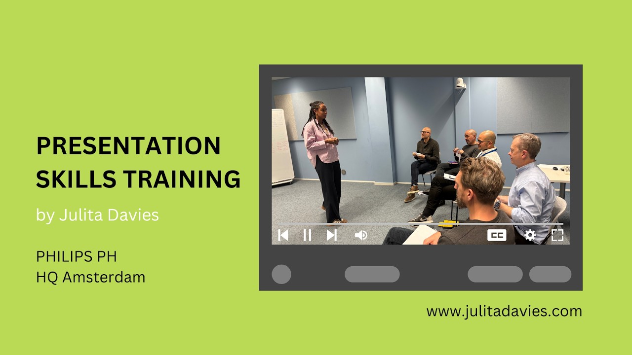 Powerful Presentation Advanced Training - Julita Davies for Philips marketing teams