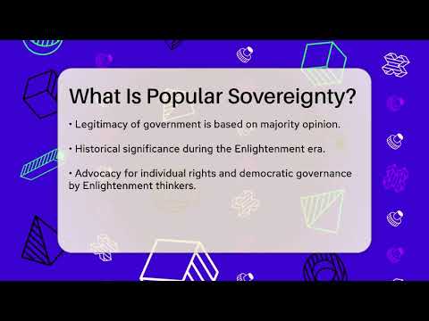 What Is Popular Sovereignty? - The Sociology Workshop