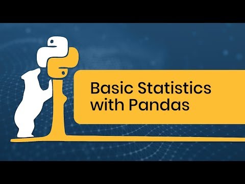 Learn Statistics with Pandas and Python | Part 2 | Eduonix - Mind Luster