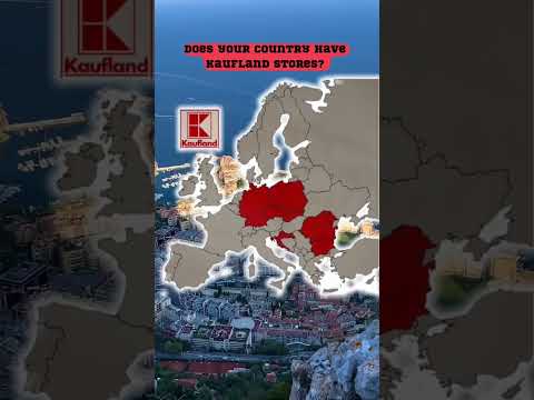 Kaufland across Europe #shorts #geography