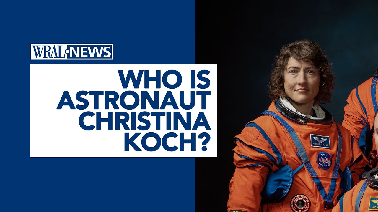 Astronaut Christina Koch through the years
