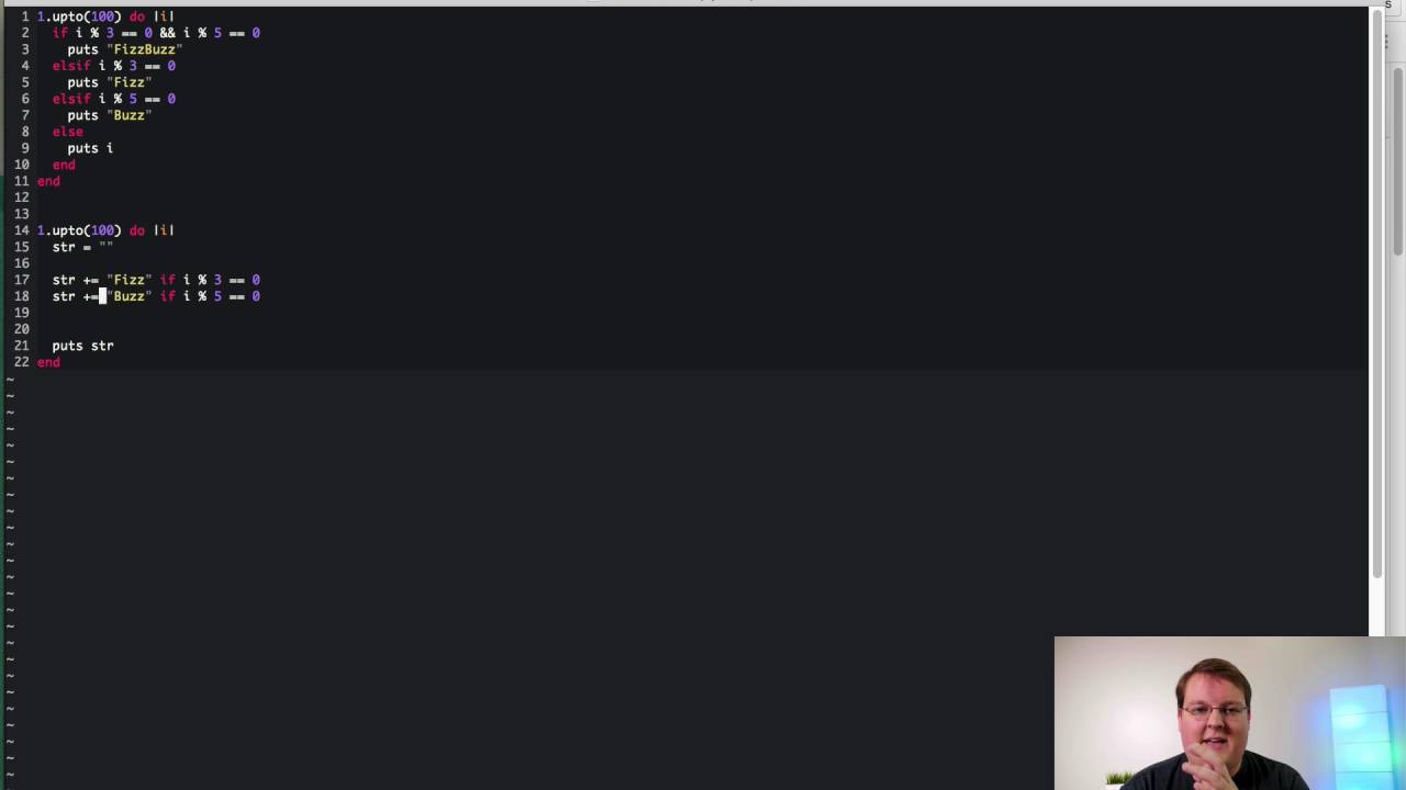 Solving FizzBuzz in Ruby