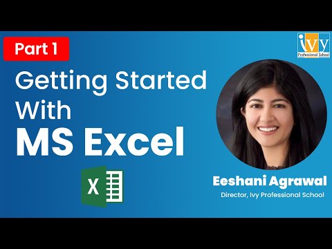 Getting Started with Excel | Select |Save| Insert| Delete| Undo-Redo | Hide | Excel for Beginners