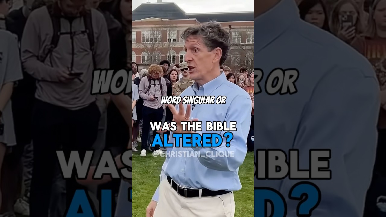 Has The Bible Been ALTERED? | Cliffe Knechtle Answers | #cliffeknechtle #christian #shorts