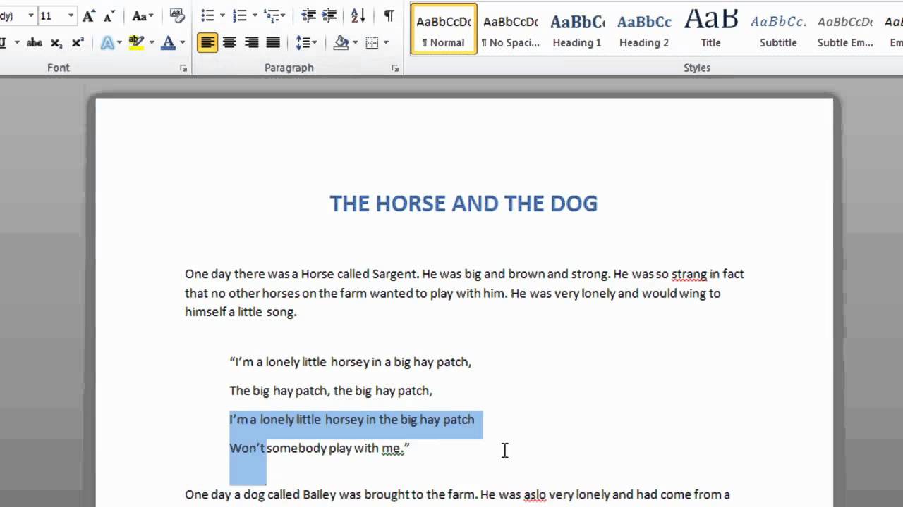 Understanding Basic Word Processing - ForwardIT