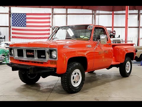 1974 GMC 2500 Custom Fire Rescue Orange