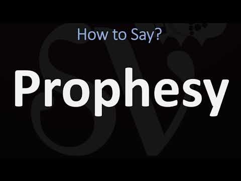 How to Pronounce Prophesy? (CORRECTLY)
